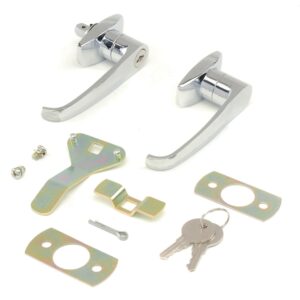 global industrial lock set with keys replacement for cabinet model 603355, 603357, 237614, 237615