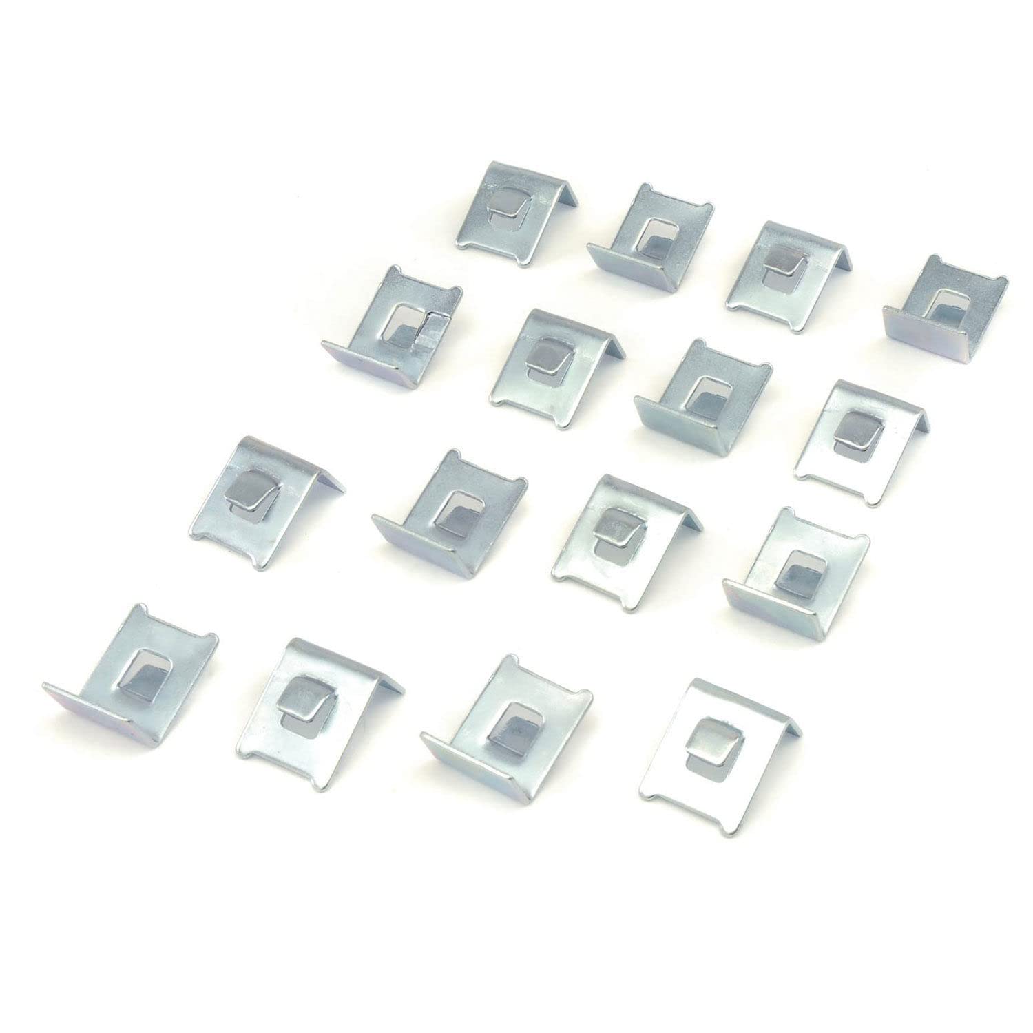 Global Industrial Shelf Clip Replacement for Cabinets, 16/Pk