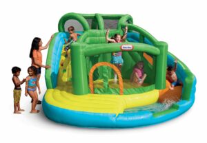 little tikes 2-in-1 wet 'n dry inflatable bouncer