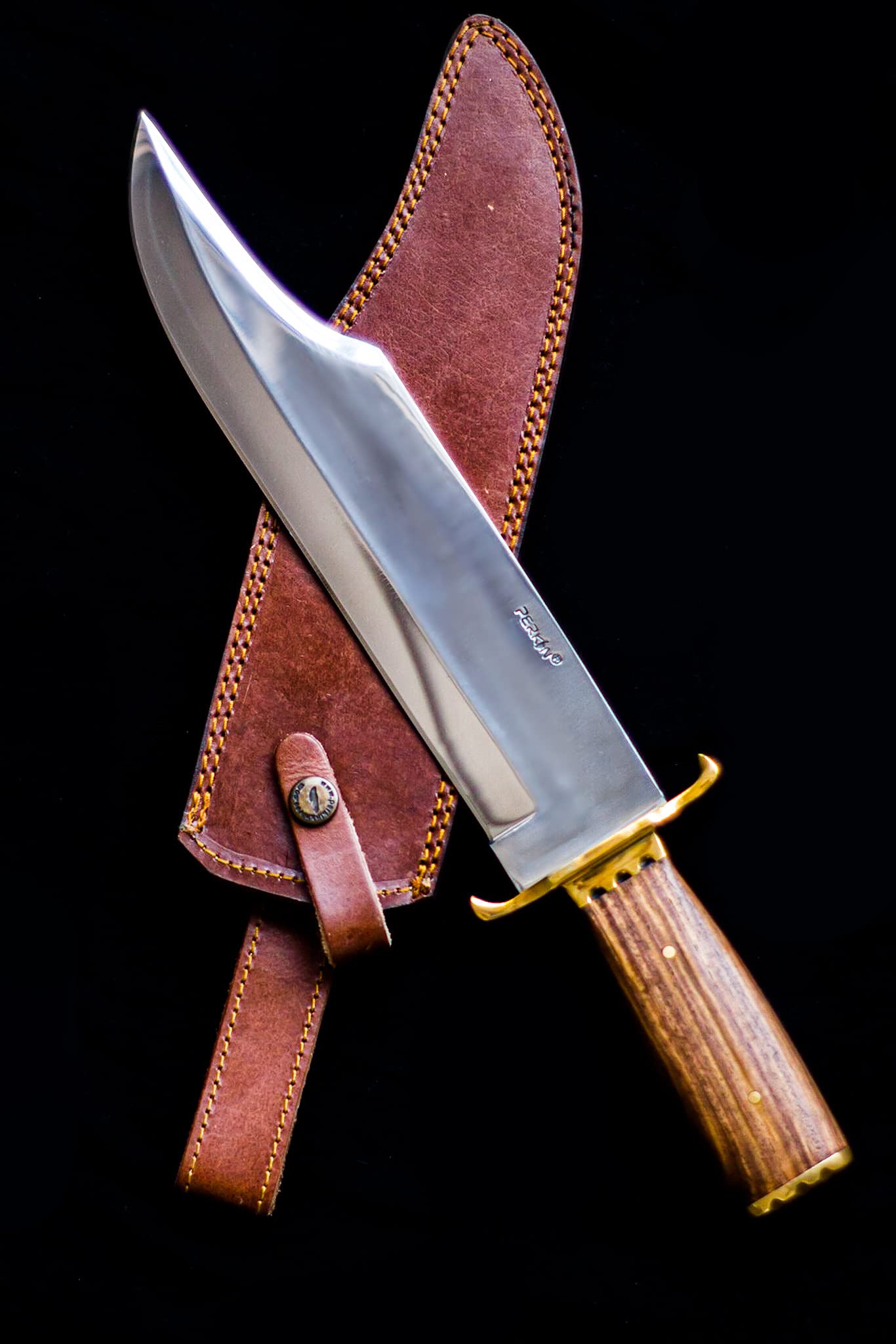 Perkin - Handmade Hunting Knifewith Sheath