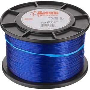 Ande Monster Fishing Lines, 1 lb/ 50 lb, Blue