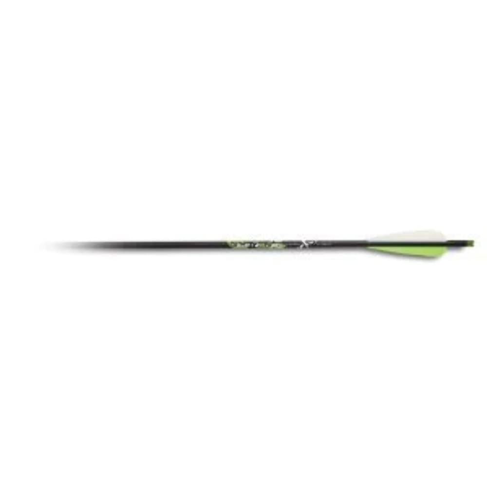 Carbon Express PileDriver 20-Inch Fletched Carbon Crossbolt with 4-Inch Vanes & Lighted Moon Nocks, 3-Pack , Black