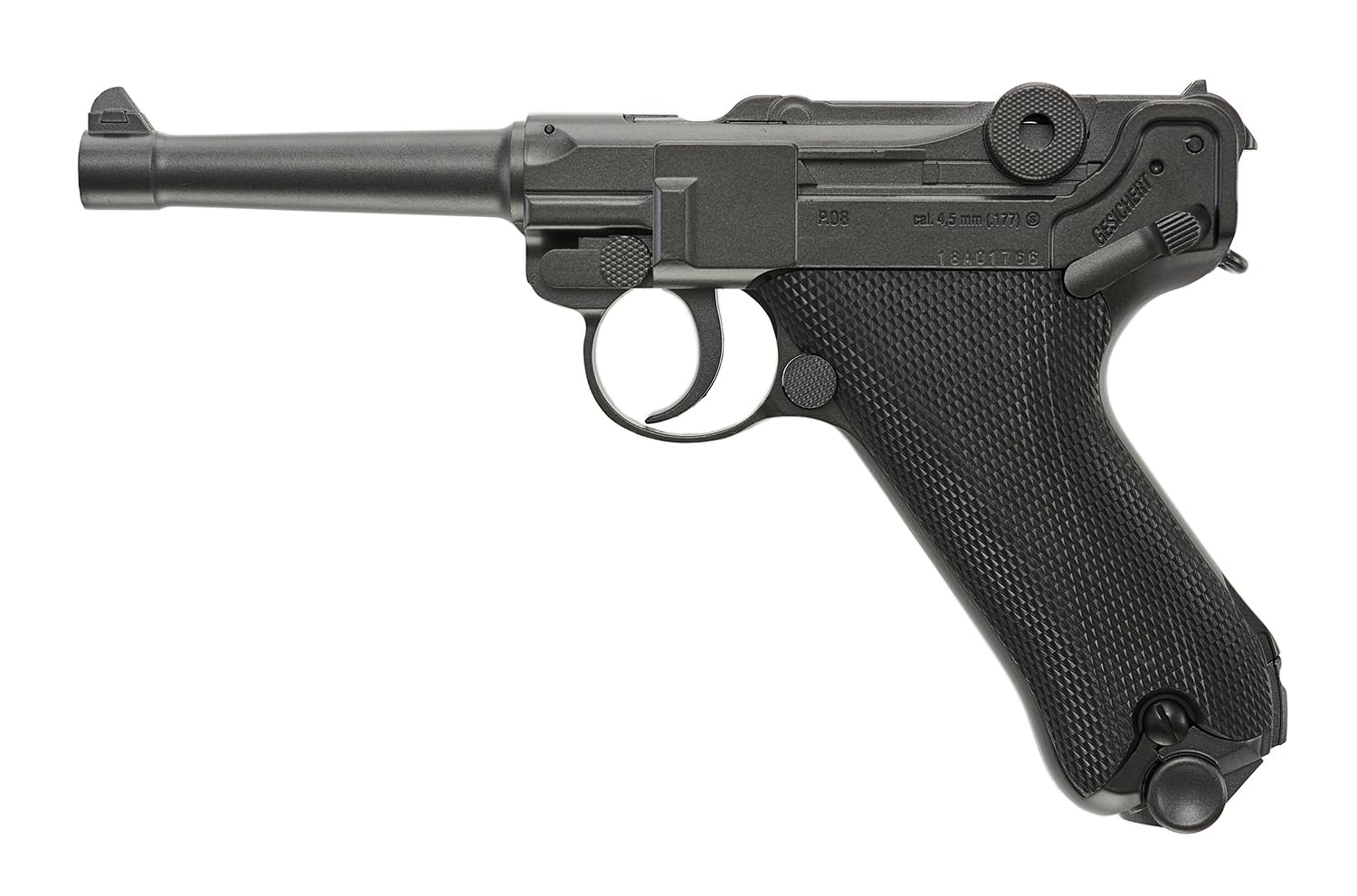 Umarex Legends P.08 All Metal .177 Caliber BB Gun Air Pistol, Standard Action, Legends P.08 Air Gun