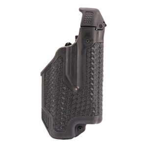 BLACKHAWK 44E000BW-R Glock 17/22/31 Basket Weave Epoch Level 3 Molded Light Bearing Duty Holster