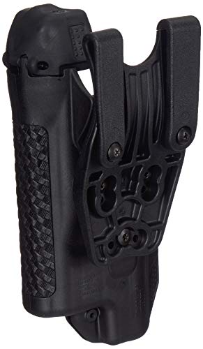 BLACKHAWK 44E000BW-R Glock 17/22/31 Basket Weave Epoch Level 3 Molded Light Bearing Duty Holster