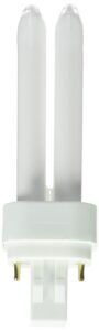 sylvania 21120 compact fluorescent 2 pin double tube 4100k, 13-watt