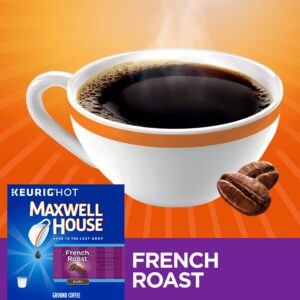 Maxwell House French Roast Coffee K-Cup Pods, 12 count (Pack of 1)