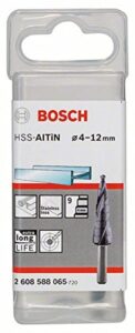 bosch 2608588065 hss-altin step drill bit 9 parts 4-12mm