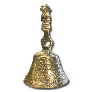 peruvian brass bell shaman