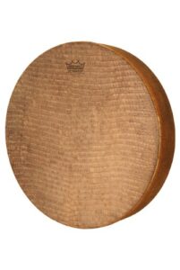 remo tar, frame drum, skyndeep® fixed snake skin graphic, 16" x 3"