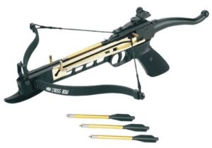 m48 80 lb. self cocking crossbow pistol