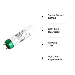 PHILIPS 17W 24in T8 Bright White Fluorescent Tube