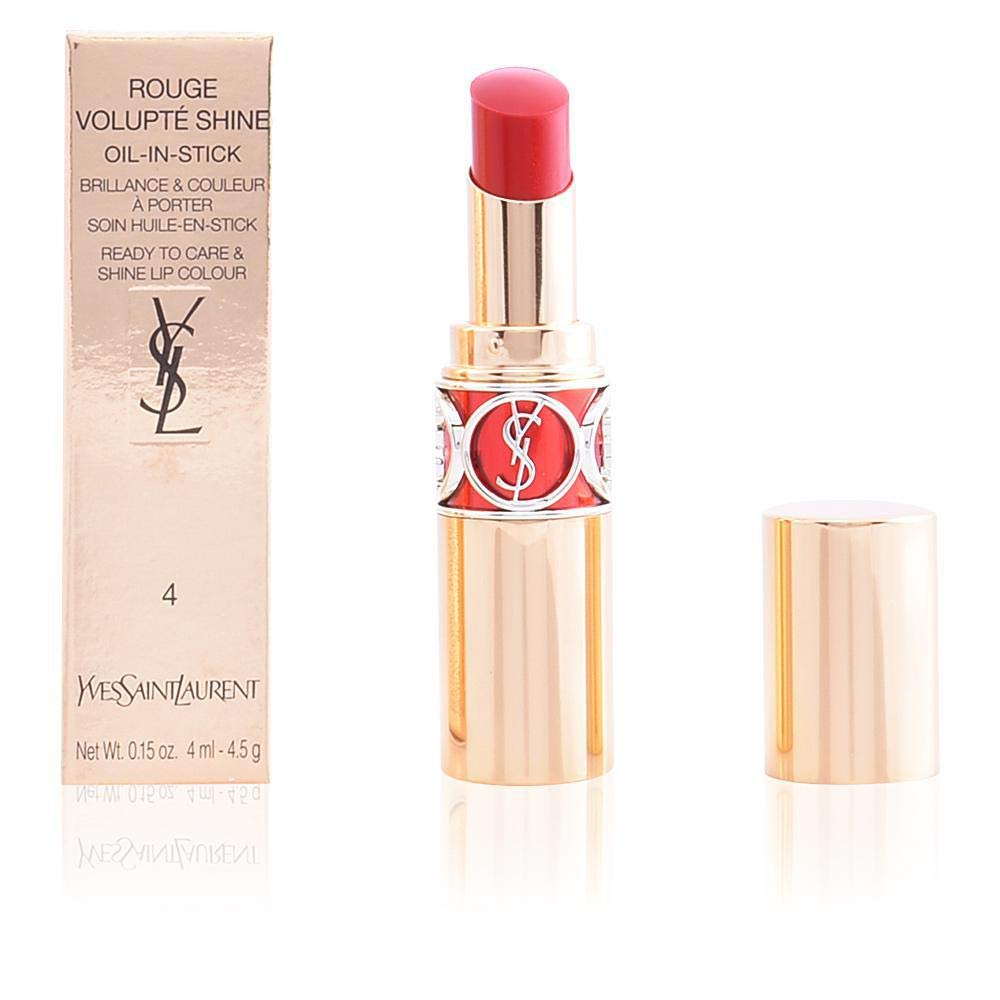 Yves Saint Laurent Rouge Volupte Shine, No.9 Nude In Private, 0.15 Ounce