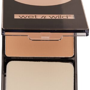 Wnw Coverall 822b Pwder F Size .26oz Wet N Wild Coverall Pressed Powder Fair/Light 822b