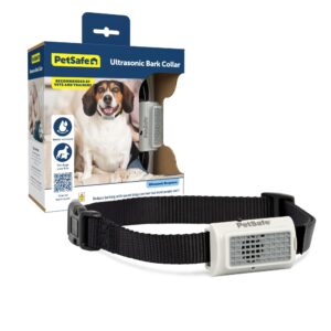 petsafe ultrasonic dog bark training collar for large and small dogs - static-free correction