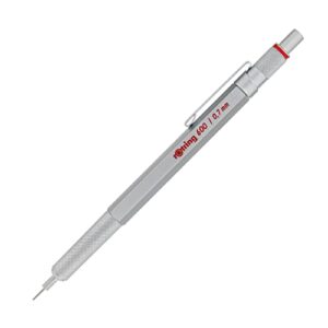 rotring 600 mechanical pencil, 0.7 mm, silver