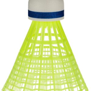 YONEX Mavis 10 Badminton Shuttlecocks - Tube of 6, Colour- Yellow, one Size, K-REY-YX10Y