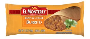 ruiz el monterey bean and cheese burrito, 5 ounce -- 24 per case.