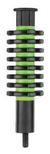 pine ridge archery sawtooth stabilizer, lime green, 5.5"