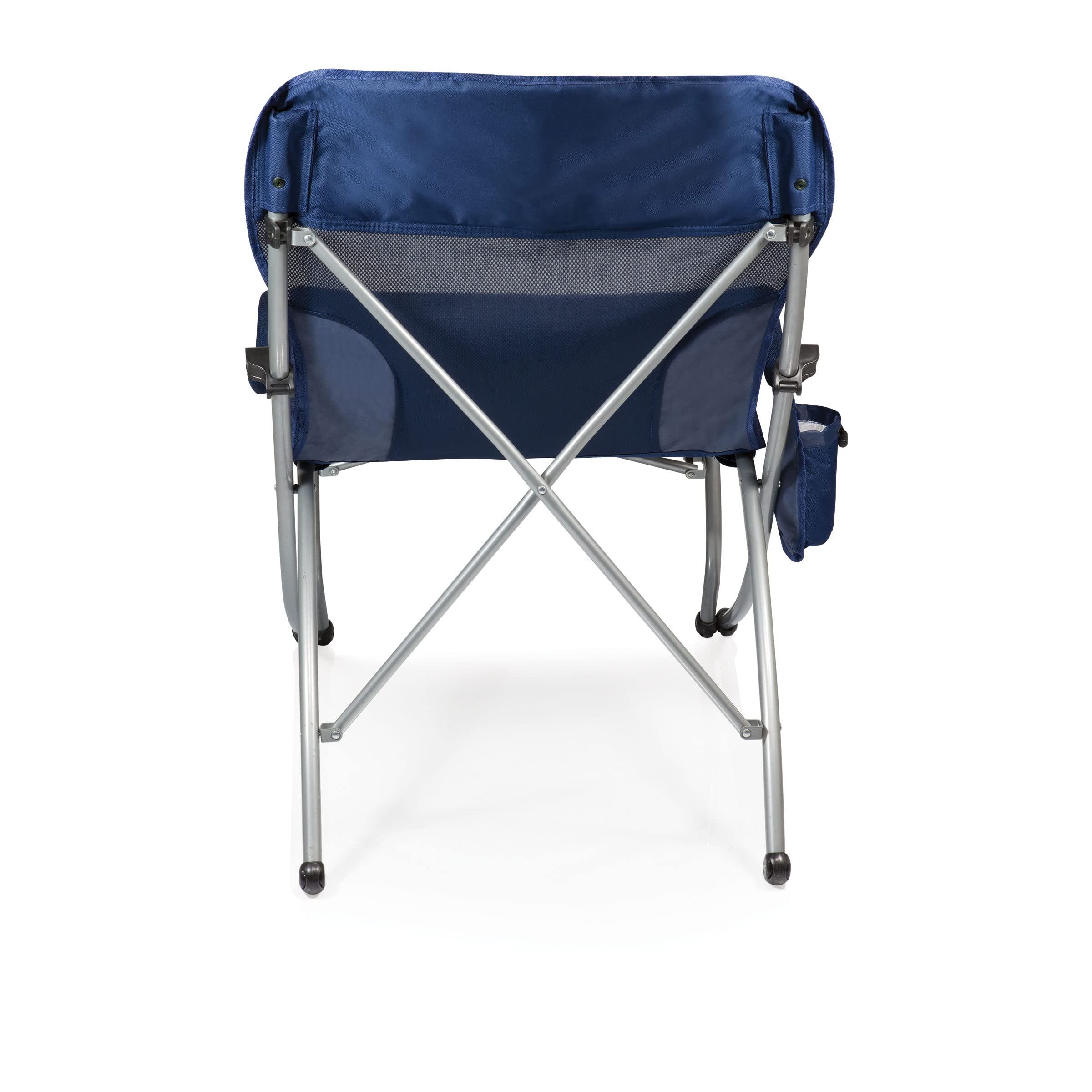 ONIVA - a Picnic Time Brand PT-XL Over-Sized 400-Lb. Capacity Outdoor Folding Camp Chair, Navy