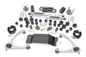 rough country 4.75" combo lift kit for 2007-2013 chevy/gmc 1500 4wd - 257.20