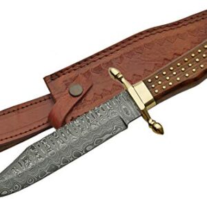 Szco Supplies Damascus Bowie Knife