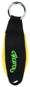 bullet throw weight by weaver leather, black/yellow, 8 oz (08-98322-bk/ye)