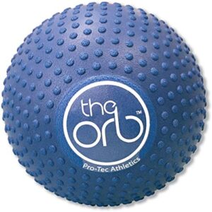 pro-tec athletics the orb massage ball - 5" blue