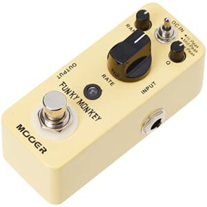 Mooer EQ Effects Pedal, 2.25 x 4.25 x 1.75 (Funky Monkey)