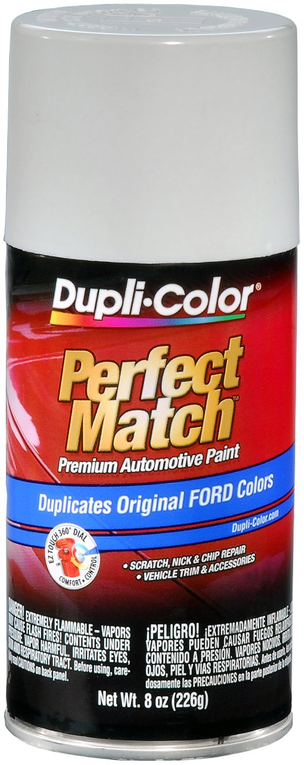 Dupli-Color (EBFM02297-6 PK Oxford White Ford Exact-Match Automotive Paint - 8 oz. Aerosol, (Case of 6)