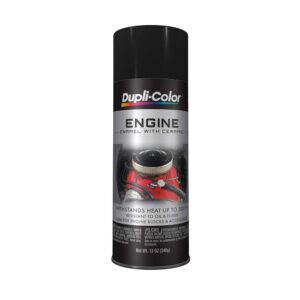 dupli-color (ede163507 ford semi-gloss black engine enamel with ceramic - 12 oz. aerosol, (case of 6)