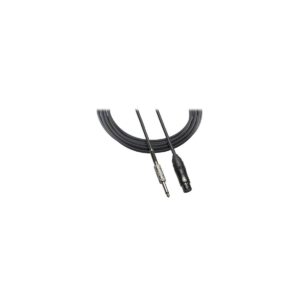 audio-technica atr-mcu xlr female to 1/4" male microphone cable, 20 ft