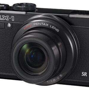 Pentax MX-1 12 MP Black Digital Camera with 4x Optical Image Stabilized Zoom and 3-Inch LCD Screen