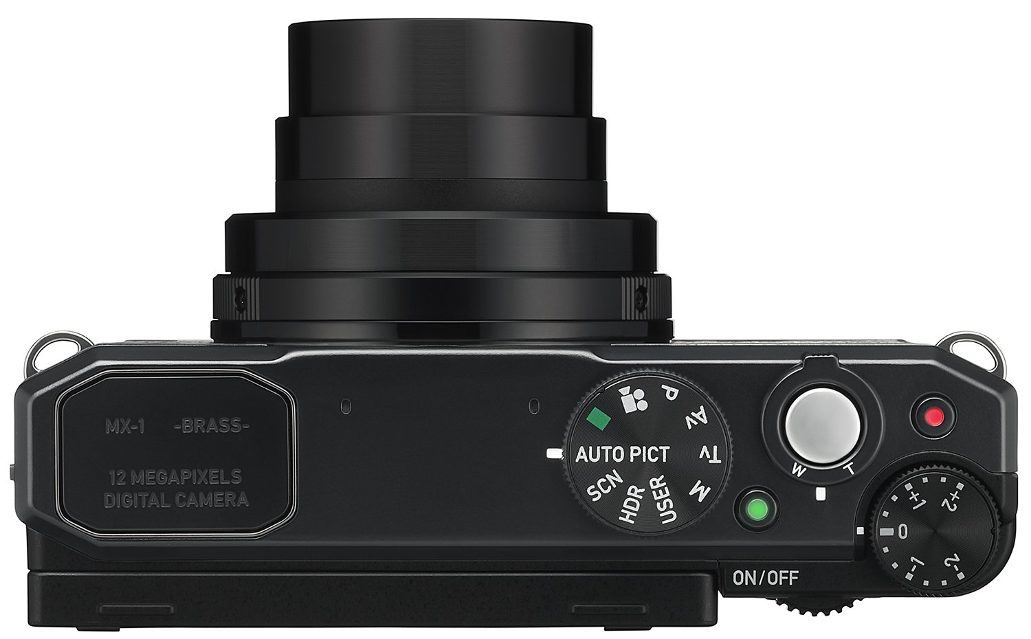 Pentax MX-1 12 MP Black Digital Camera with 4x Optical Image Stabilized Zoom and 3-Inch LCD Screen