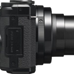 Pentax MX-1 12 MP Black Digital Camera with 4x Optical Image Stabilized Zoom and 3-Inch LCD Screen