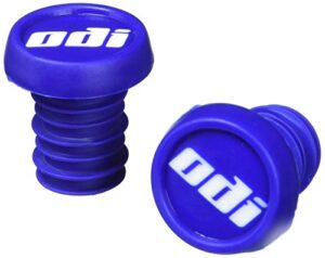 old dutch international odi bmx 2 colour push in plugs - blue,one size, f72ppu