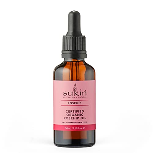 Sukin Certified Organic Rosehip Oil, 1.69 Ounces