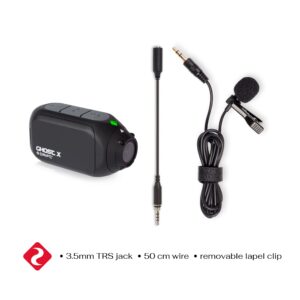 Drift Ghost 3.5mm External Microphone | TRS Microphone perfect for capturing The rumble of a motorbike engine or for vlogging your daily adventures