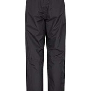 Mountain Warehouse Downpour Womens Waterproof Rain Over Pants Black 6