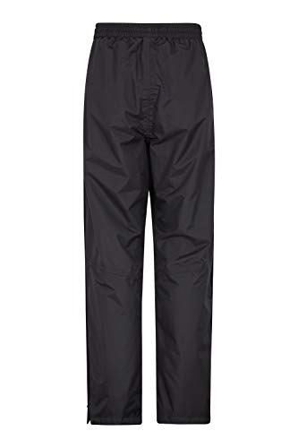 Mountain Warehouse Downpour Womens Waterproof Rain Over Pants Black 6