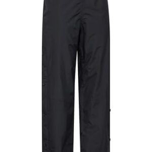 Mountain Warehouse Downpour Womens Waterproof Rain Over Pants Black 6