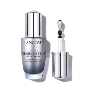 lancôme advanced génifique light pearl eye serum - for under eye bags, puffiness & fine lines - with bifidus prebiotic & caffeine - 0.67 fl oz