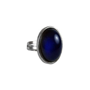 bewild original oval mood ring (adjustable size) one size fits all