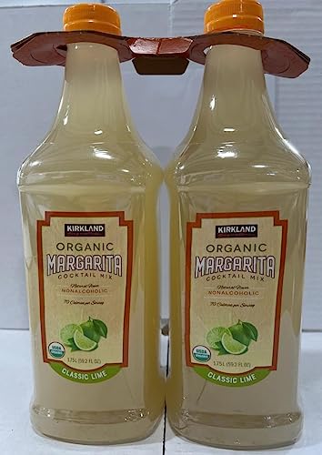 Kirkland Premium Margarita Cocktail Mix, 1.75 L(59.2 fl oz), Pack of 2