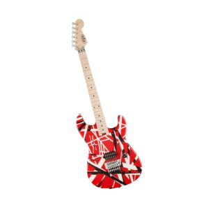 EVH Striped Series - Red with Black Stripes