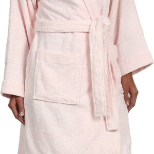 Lauren Ralph Lauren Greenwich Woven Terry Robe Chiffon Pink XL (US 16-18)