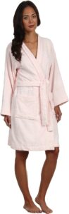 lauren ralph lauren greenwich woven terry robe chiffon pink xl (us 16-18)