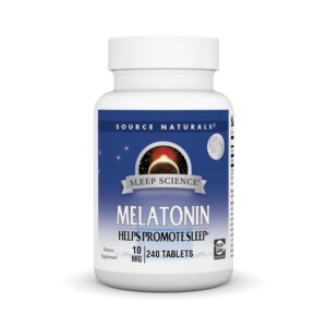 source naturals sleep science melatonin* - 10 mg - 240 tablets