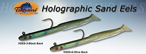 Tsunami Holographic 8" Swim Eels - HWE8-2-6