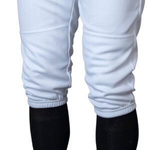 Rawlings Mens Knee High Baseball-pants, White, Medium US